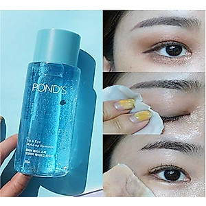 Pond's New Clear Face Spa Lip & Eye Makeup Remover, 4.06 fl oz.