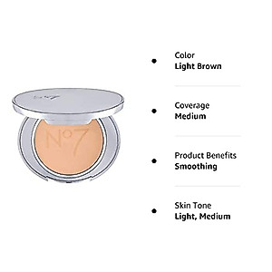 No 7 Lifit and Luminate Triple Action Finishing Powder-Light/Medium