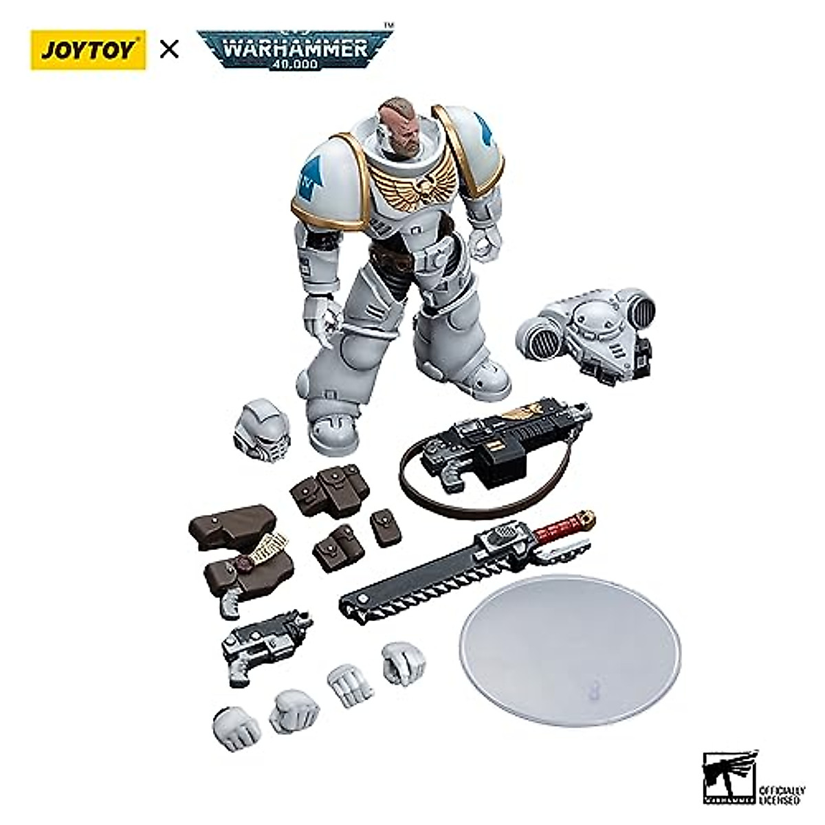 JoyToy Warhammer 40K: Space Marines White Consuls Intercessors 2 1:18 Scale Action Figure