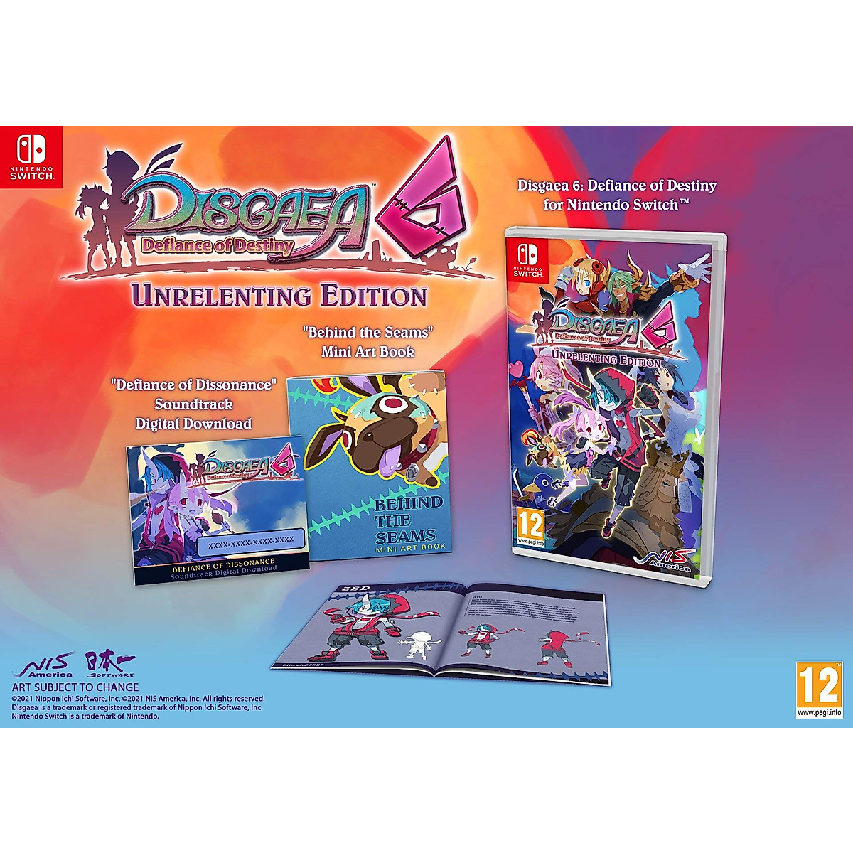 Disgaea 6: Defiance of Destiny – Unrelenting Edition (Nintendo Switch)