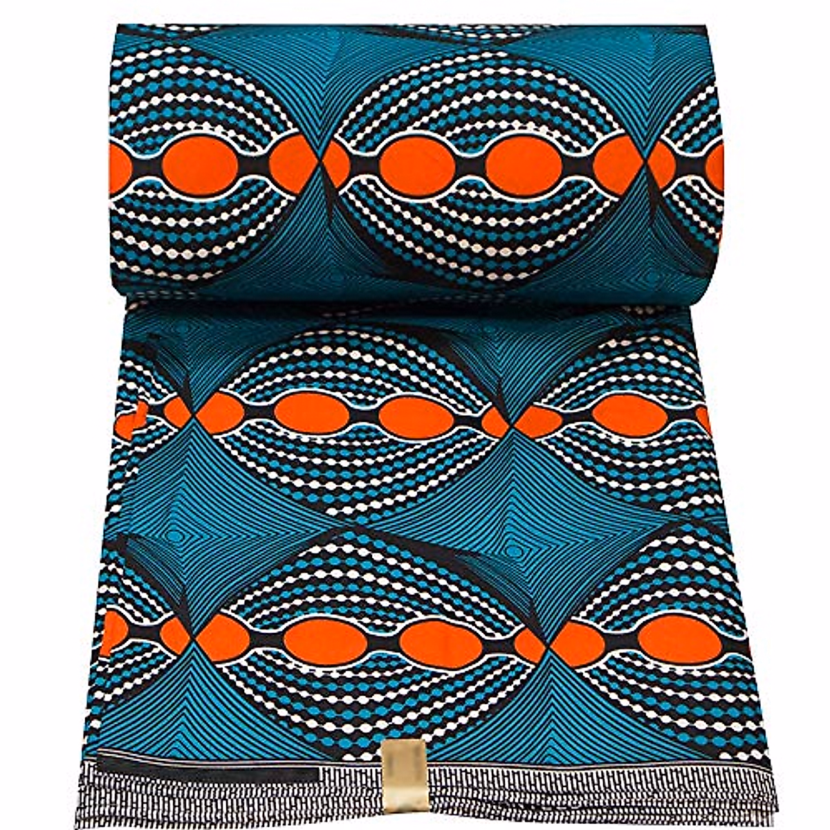 African Fabric 6 Yard Printed Wax Cloth African Ankara Fabric for Party Dress FP6391
