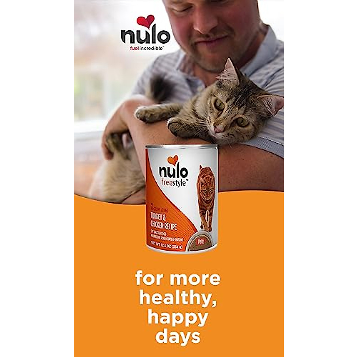 Nulo Freestyle Cat & Kitten Wet Pate Canned Cat Food, Premium All Natural Grain-Free, with 5 High Animal-Based Proteins and Vitamins to Support a Healthy Immune System and Lifestyle