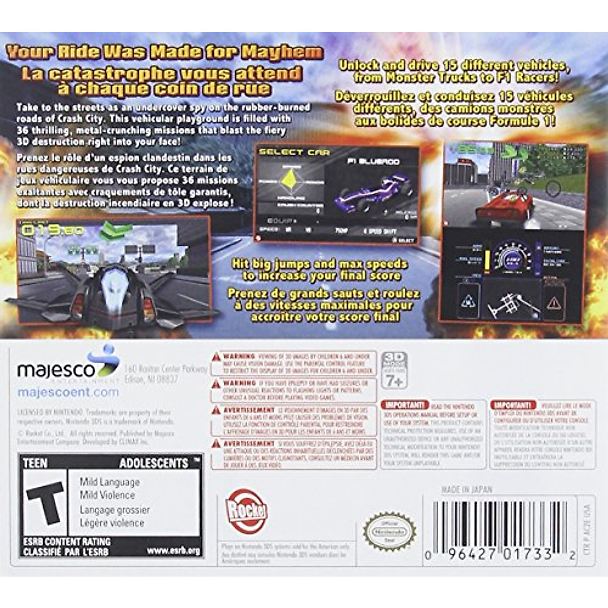 Crash City Mayhem - Nintendo 3DS