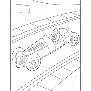 Coloring Book for Kids: Cool Cars & Trucks