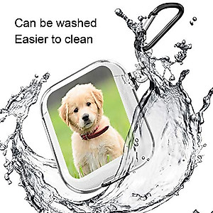 SHUMEI Custom Picture AirPods Case Compatible with Apple AirPod 2 and 1, Personalized Gift Shock Absorption Soft Clear TPU Cover DIY Photo