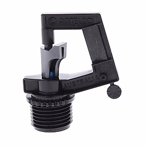 Antelco Rotor Rain Mini Sprinkler on 1/2" MPT - Nozzle Color/Size : Blue/0.07" - Pack of 5