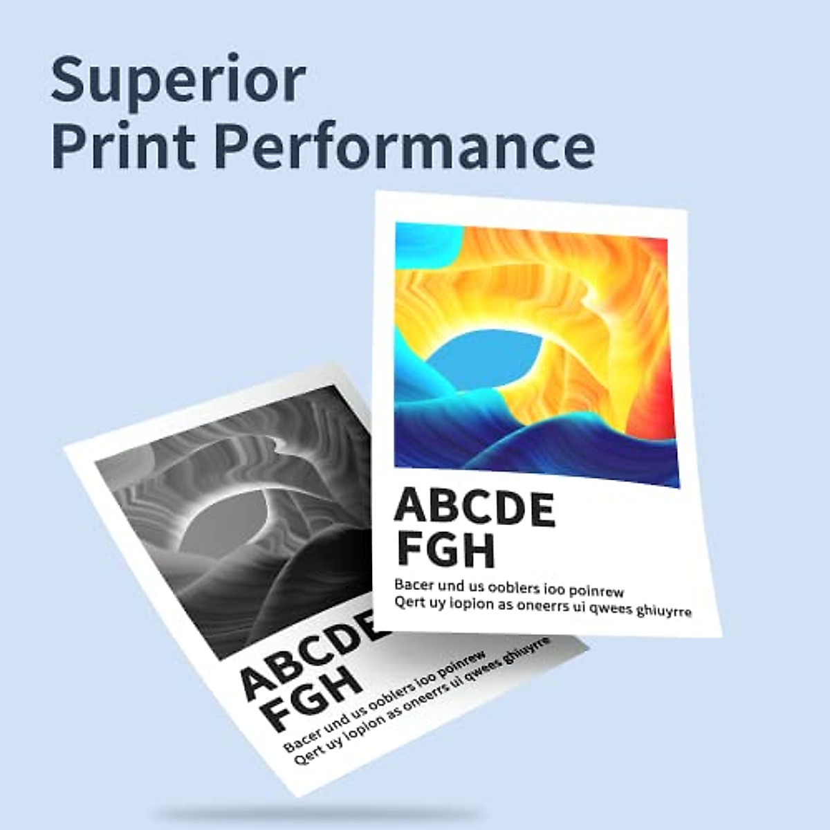 245XL 246XL Black and Color Combo Pack Ink Cartridges Replacement for Canon Ink 245 246 PG-245XL CL-246XL Works with Canon Pixma MG2522 TR4520 MX490 TS3322 MX492 TS3122 MG2500 TR4500 TR4522 Printers