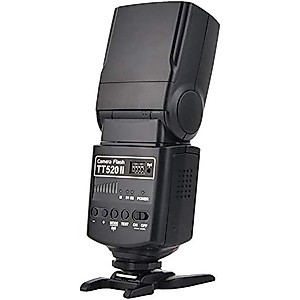 Godox Wireless 433MHz GN33 Camera Flash Speedlite with Built-in Receiver with RT Transmitter Compatible for Canon Nikon Sony Olympus Pentax Fuji DSLR Cameras with Diffuser + Filters + USB LED