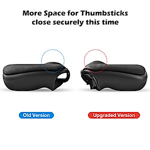 ProCase Upgraded Flip Case for Steam Deck/Steam Deck OLED with Front Cover 2023, Protective Case with Magnetically Detachable Front Shell Cover Accessories -Black