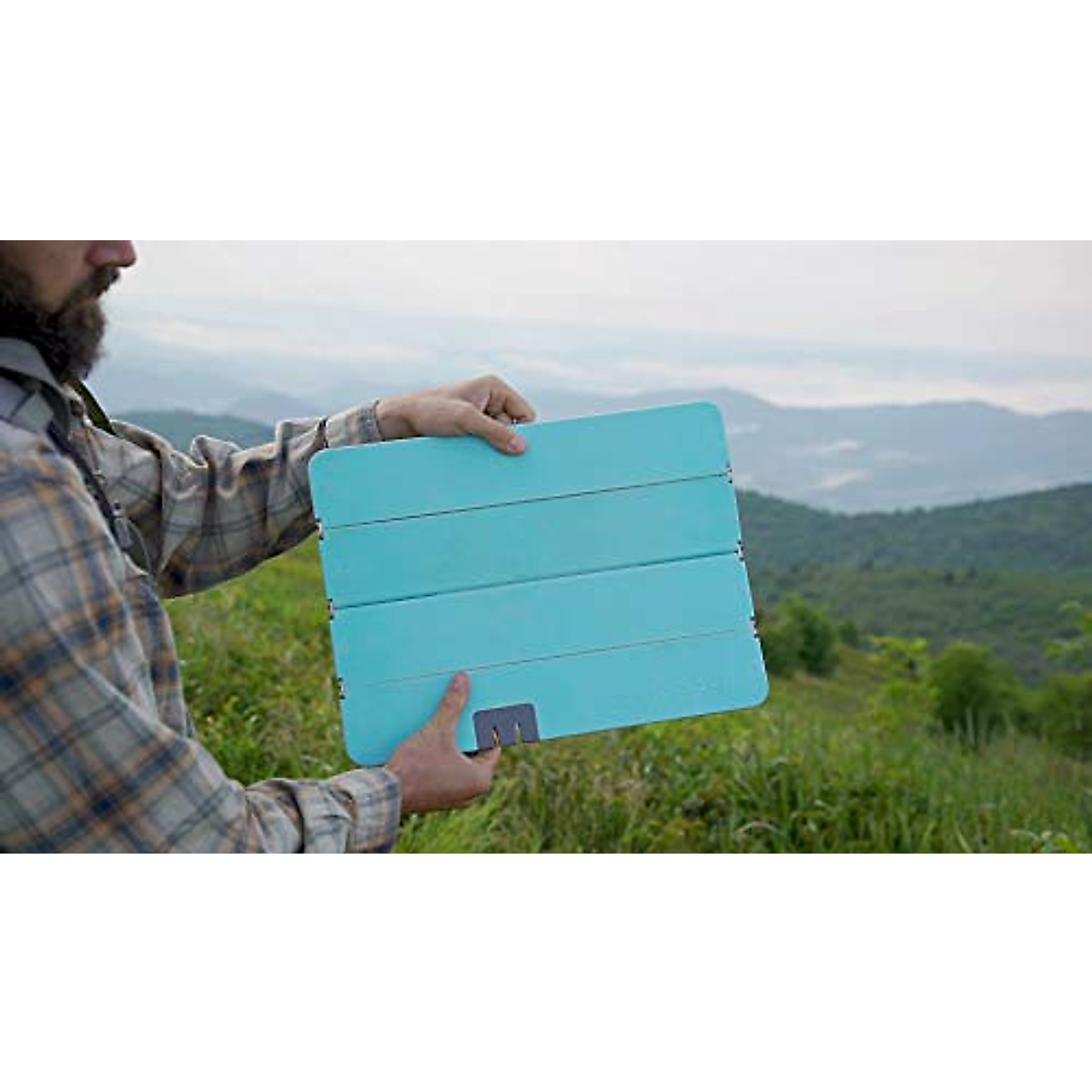 Stowaway Cutting Board - Folding Cutting Board Designed To Easily Fold, Lock, and Stow Anywhere.