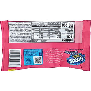 Nerds Gummy Clusters Candy, Rainbow, 3 Ounce Pouches (Pack of 12)