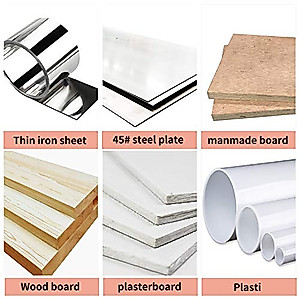 80mm Hole Cutter Laiwei HSS Bi-Metal Hole Saw&Cutter for Wood Plastic Drywall & Metal Sheet 3-1/8“（80mm）3.15inch