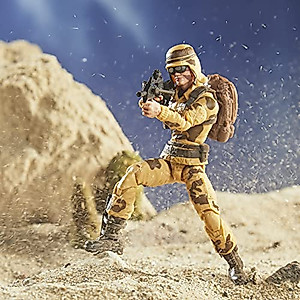 G.I. Joe Classified Series Dusty Action Figure 49 Collectible Premium Toys with Multiple Accessories 6-Inch-Scale with Custom Package Art