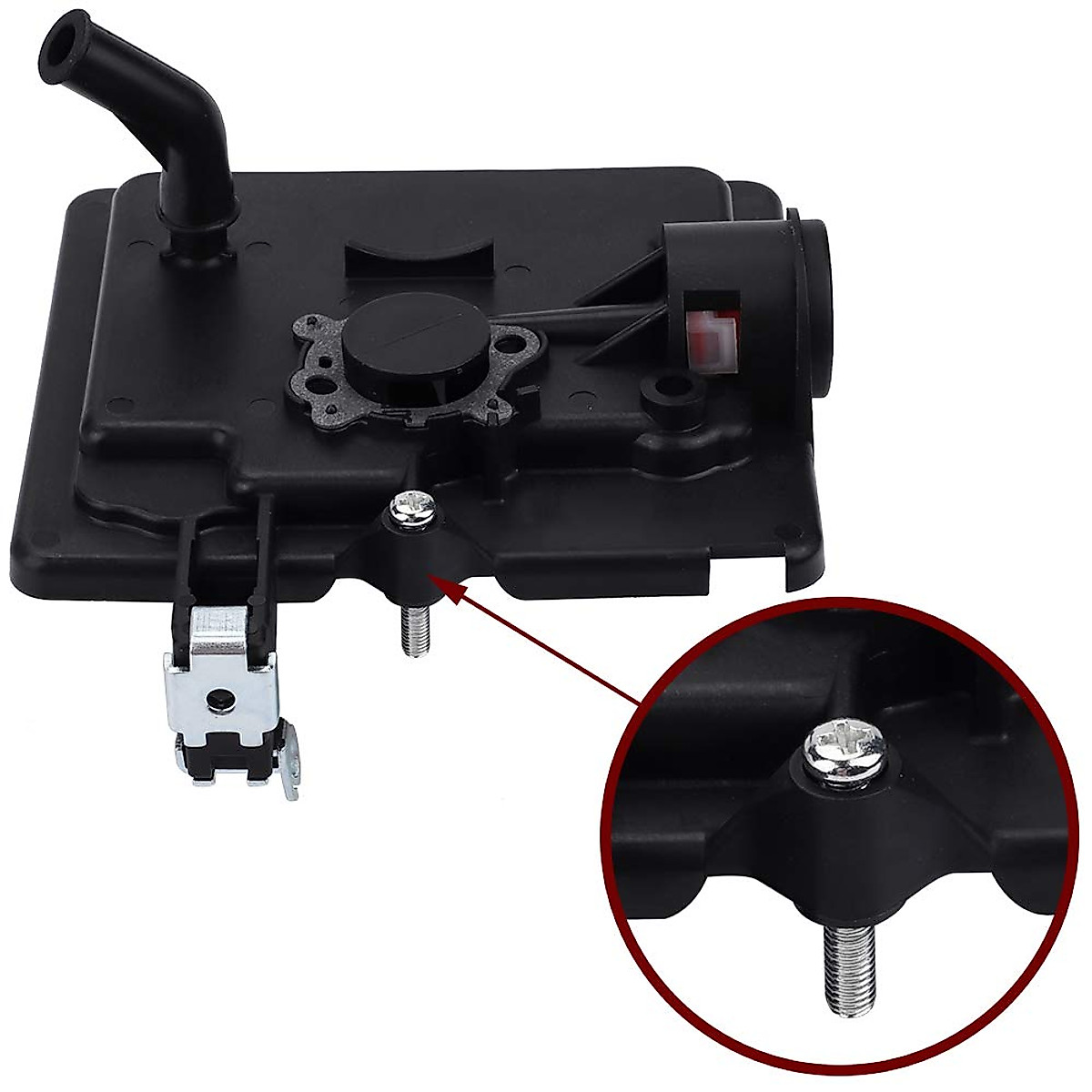 Butom 496116 795259 Air Cleaner Filter Primer Base for 122000 Model Engines Replaces 792040 691753 224815 with 491588S Air Filter 694395 Primer Bulb