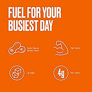 Bulletproof Protein Crisp Bars, Peanut Butter Chocolate Chip, 12 Pack, High Protein, Low Sugar