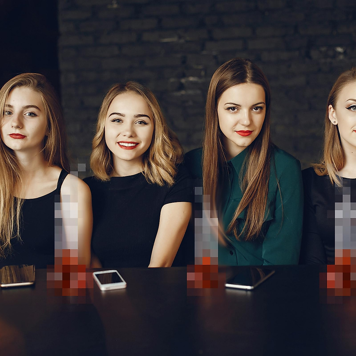 Irenare 4 Sets Shot Glass Cocktail Glass Cup Wine Glass Cup with Straws Martini Cocktail Glasses Drink Cup Wine Glass Transparent Beer Cocktail Cup for Birthday Supplies