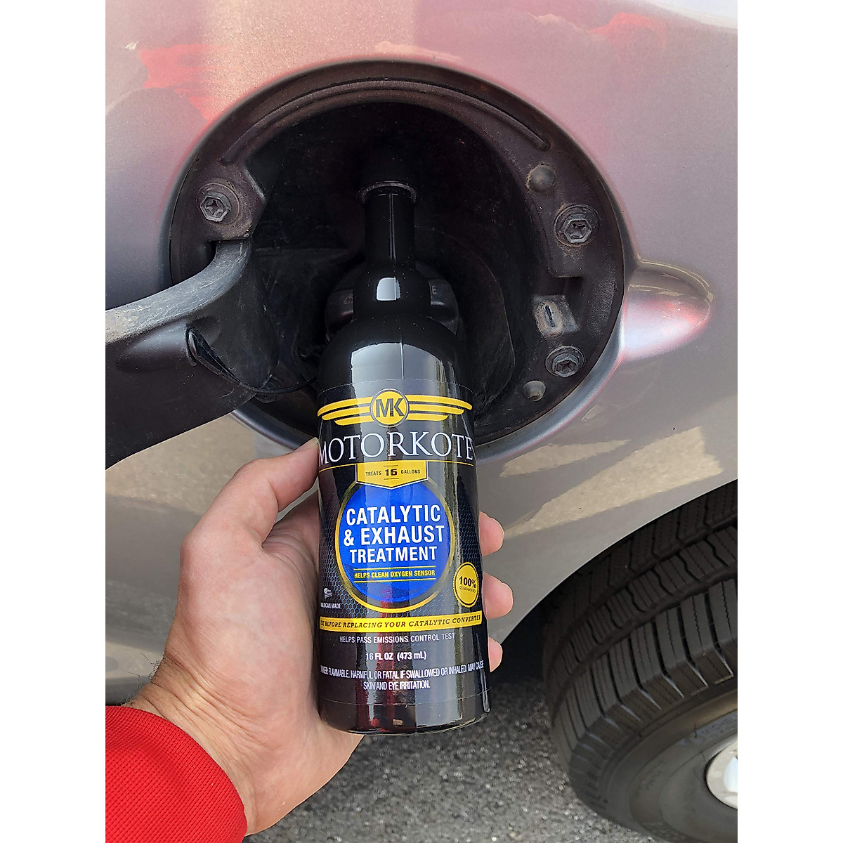 MotorKote MK-10351-06 Catalytic and Exhaust Treatment Emissions Control, 16 fl. oz, 6 Pack