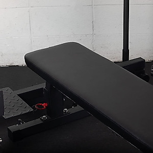 Titan Fitness Competition Bench and Squat Rack Combo, Rated 1,000 LB, Competition Standards, Fully Adjustable