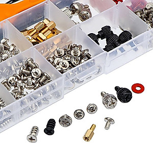 OSALADI 1 Set Computer Screw Tablet Holders Screws for Assembling Computer Tablet Kickstand Computer Case Screw Tablet car Holder Tablet Stand for Desk Screws Kit Steel Screw Group Cable