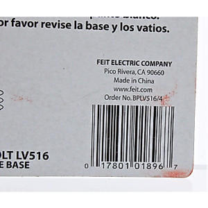 Feit Electric BPLV516/4 4-Watt Incandescent T5 Bulb