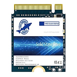 Dogfish M.2 2230 SSD 1TB NVMe PCIe Gen 3.0x4 Internal Solid State Drive Compatible with Steam Deck/Microsoft Surface/Laptop/Desktop(M.2 2230 PCIe 3.0,1TB)
