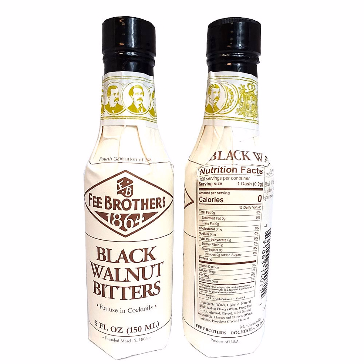 Fee Brothers Bitters - Black Walnut - Pack of 2