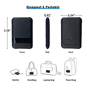 Yinow USB Type C to C Charging and Data Transfer Cable with 3 USB Adapters Combination Set in Credit-Card Size Case
