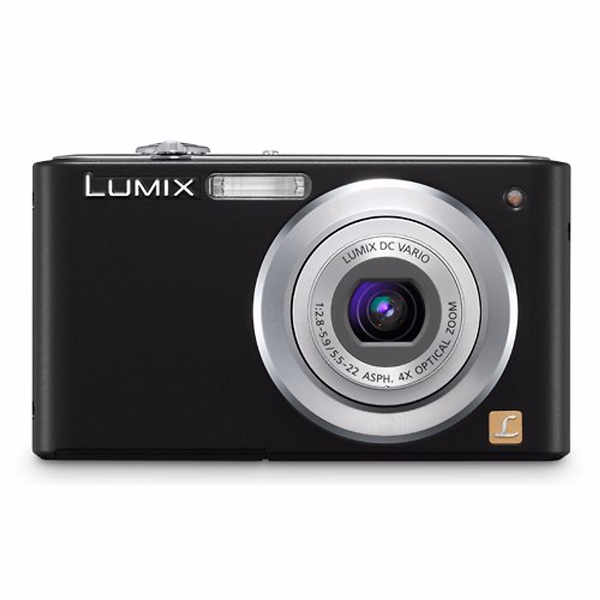 Panasonic Lumix DMC-FS4 Black 8.1MP Digital Camera