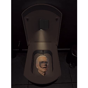Biden Toilet Light Projector, Joe Biden Toilet Target Light Projector 2.0 with High Definition Funny Democratic Images, Best Gag Gifts for Adults, Funny Gifts for Men (Biden Hilary Harris Pelosi)