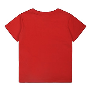 Sesame Street Elmo and Friends Boys 3 Pack T-Shirts for Infant and Toddlers Red