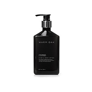 Gilchrist & Soames Warm Oak Hand and Body Lotion - 9oz - Natural, Essential Oils, All Skin Types, Zero Parabens, Sulfates, and Phthalates
