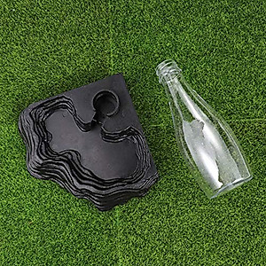 Baluue Reptichip Turtle Feeder Reptile Water Feeder Reptile Water Dispenser Refilling Water Dispenser Reptile Drinking Tool for Tortoise Lizard (Black) Reptile Water Dispenser Reptile Water Bowl