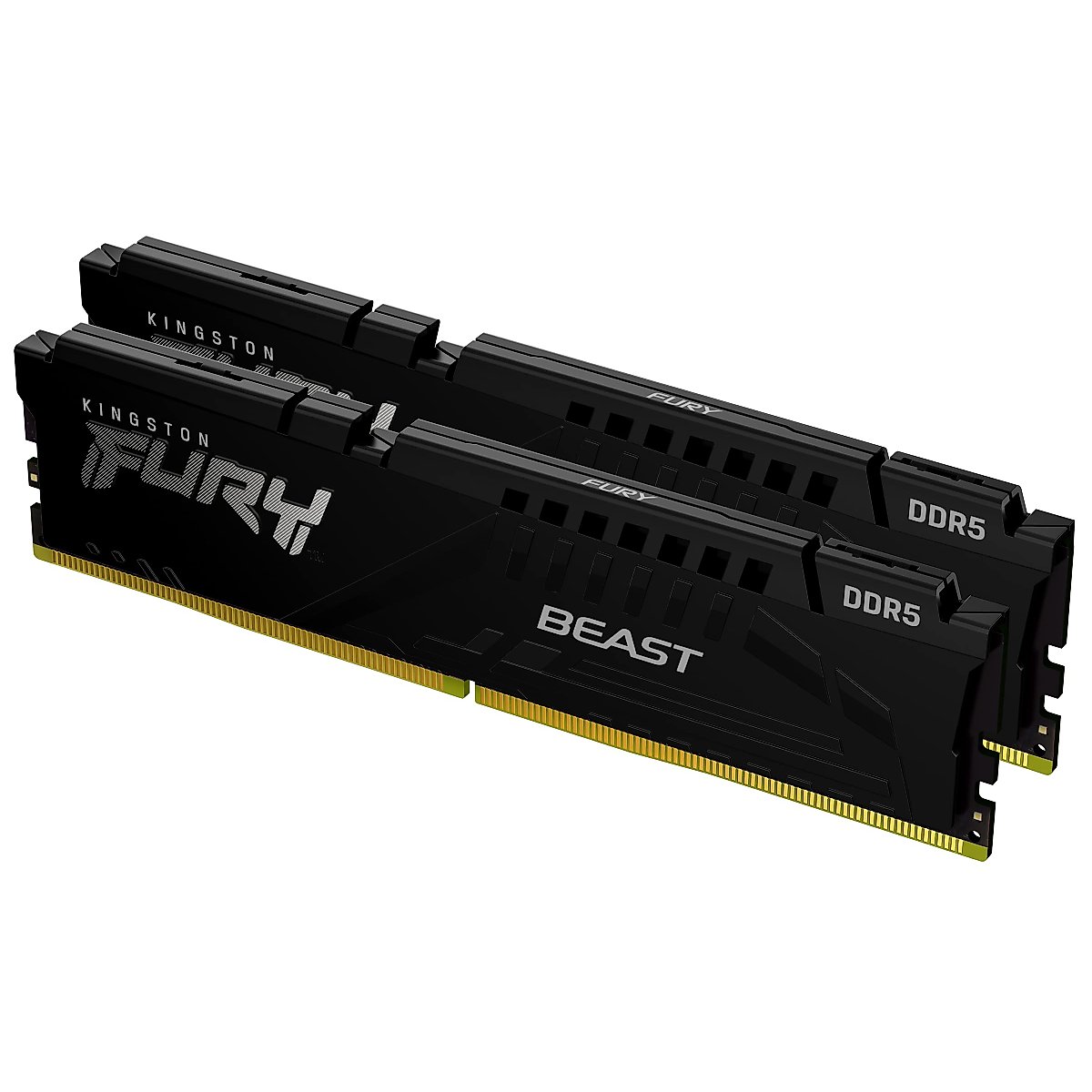 Kingston Fury Beast 32GB (2x16GB) 5600MT/s DDR5 CL40 DIMM (Kit of 2) Desktop Memory KF556C40BBK2-32