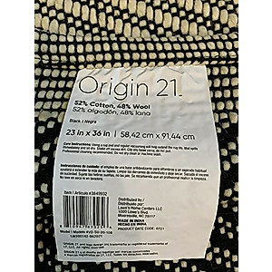 Origin 21 Black Diamond Rug 2X3 Indoor