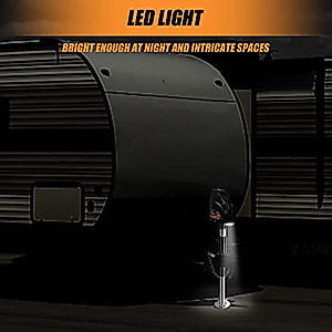 BEETRO 4000 lbs Electric Trailer Jack, Power Tongue Jack for Travel, Trailer, Camper, RV, 22" Lift, 12V DC, Black