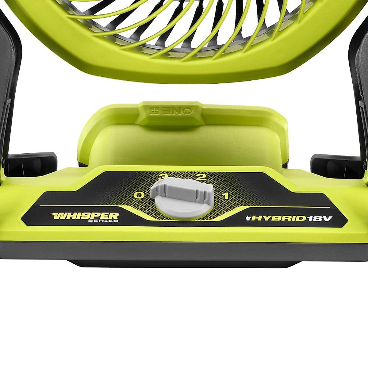 RYOBI ONE+ 18V Cordless Hybrid WHISPER SERIES 7.5 in. Fan Kit with 2.0 Ah Battery and Charger (PCL811KN) Bulk Packaged (Renewed)