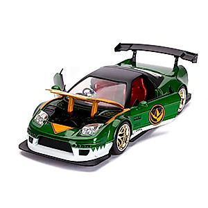 Jada 1:24 Diecast 2002 Honda NSX with Green Ranger Figure