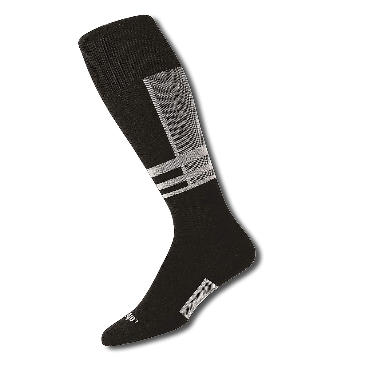 Thorlos S1TOU Ultra Thin Ski Liner Over The Calf Socks, Powder White, Large