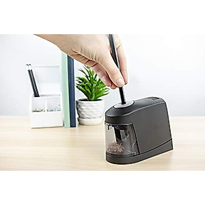 Bostitch Battery Desktop Pencil Sharpener, Black (02697)