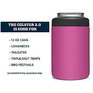 YETI Rambler 12 oz. Colster Can Insulator for Standard Size Cans, Prickly Pear