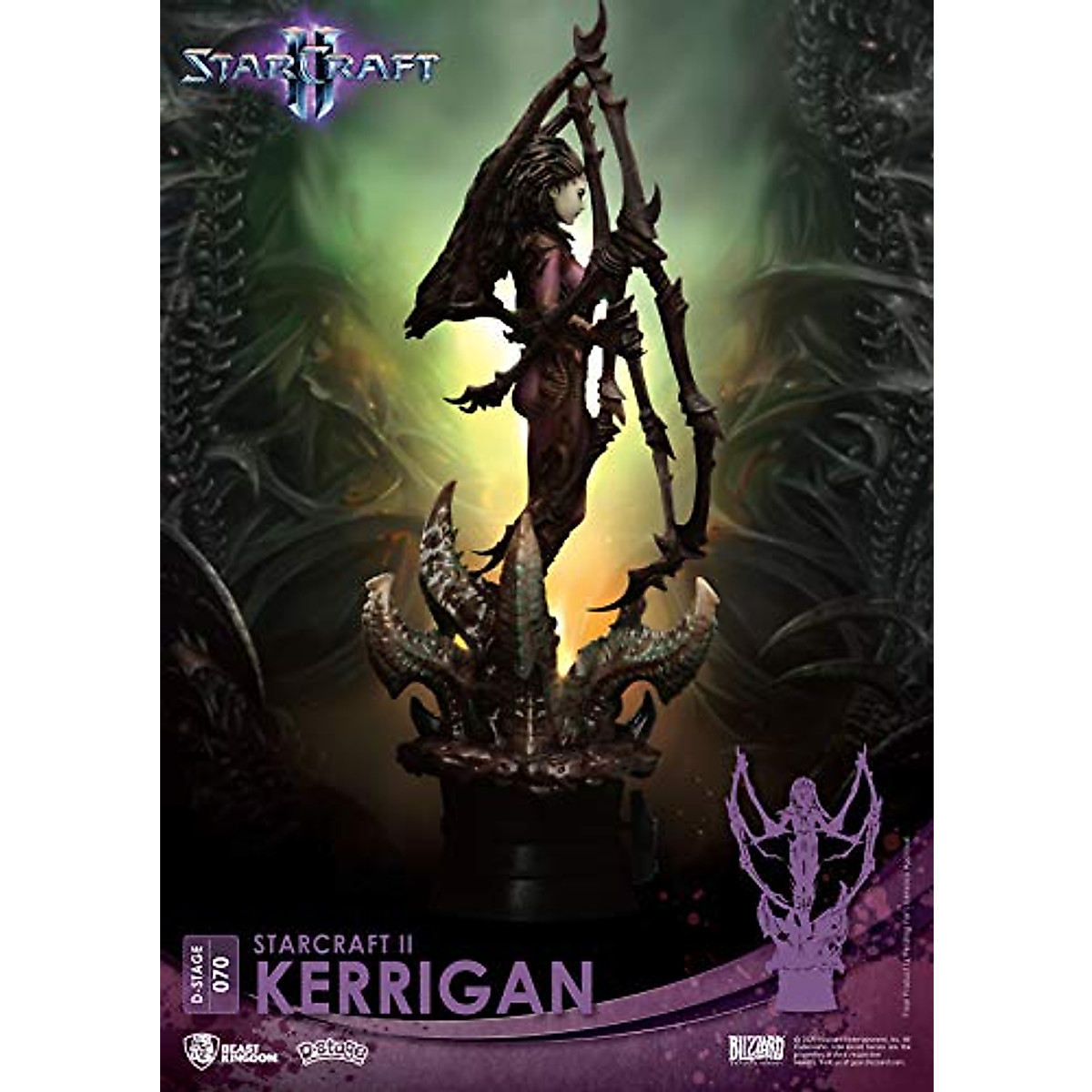 Beast Kingdom Starcraft II: Kerrigan DS-070 D-Stage Statue, Multicolor