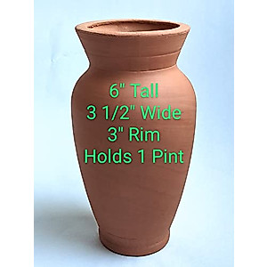 Clay Olla - Pint Sized - Ideal for a 8"-12" Pot
