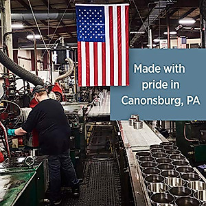 All-Clad D3 3-Ply Stainless Steel Sauté Pan with Lid 3 Quart Induction Oven Broil Safe 600F Pots and Pans, Cookware