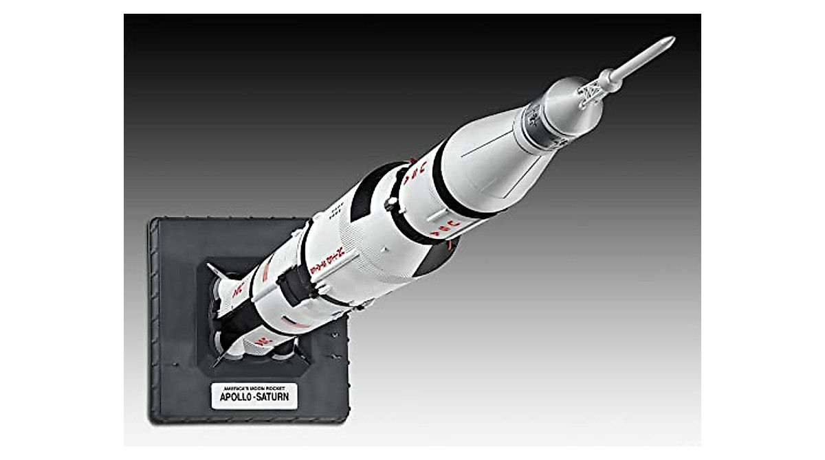 Apollo Saturn V Rocket Model Kit - 1/144 Scale for Space Enthusiasts