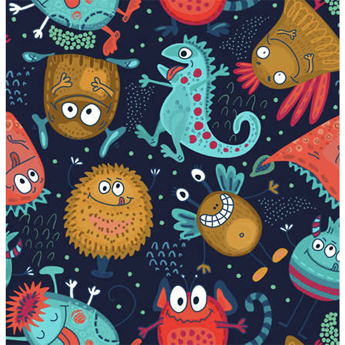 Hocsocx Monsters Socks Performance Liner Moisture-Wicking Protection for Field Hockey, Ice Hockey, and Soccer