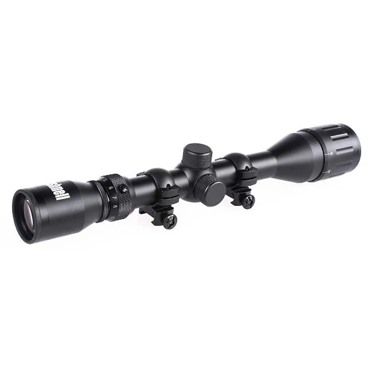 Sharpshooter 4-12x40 Adjustable Objective Scope & Ring Combo
