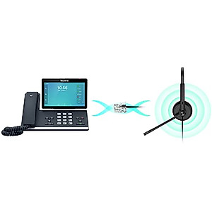 Yealink YHS34 Mono Analog Wired Headset - QD to RJ9