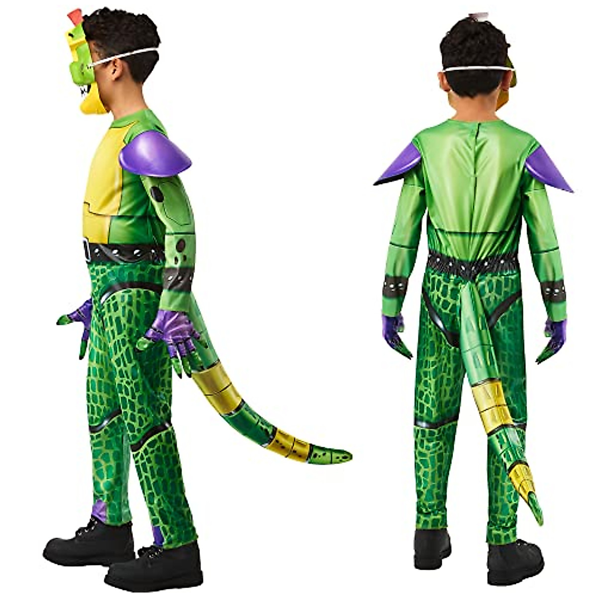 Rubie's Child's Five Nights at Freddy's Montgomery Gator Costume, As Shown, Large