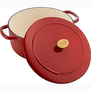 BALLARINI Bellamonte Cast Iron 6-qt Round Dutch Oven - Pomodoro Red