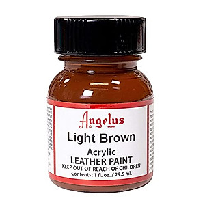 Angelus Light Brown Acrylic Leather Paint